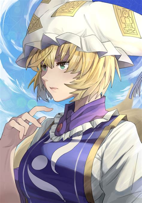 Safebooru 1girl Blonde Hair Blue Eyes Breasts Closed Mouth Highres