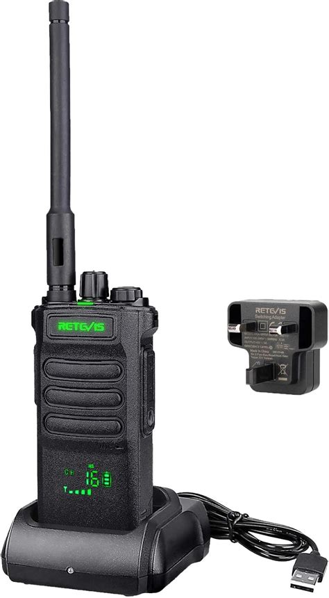 Retevis RT86 Heavy Duty Professional Two Way Radio, Long Distance ...