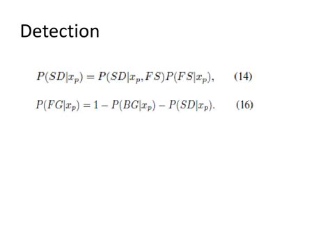 ppt moving cast shadow detection using physics based features