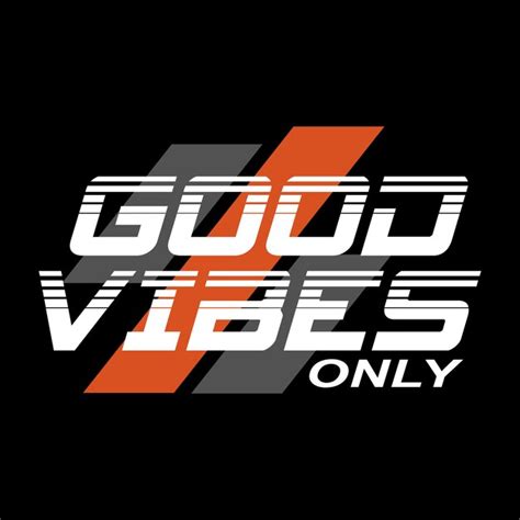 Premium Vector Good Vibes Only Slogan Text Typography Design