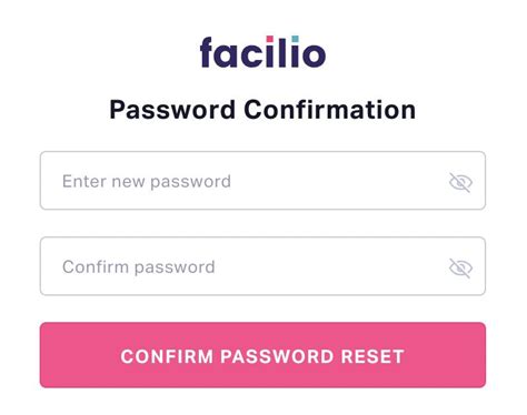 Resetting Workq Password Facilio Documentation