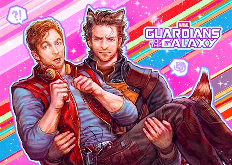 Peter Quillrocket Raccoon One Shot Vingadores Anime Escuro