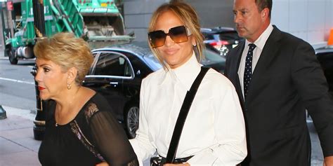Jennifer Lopez And Her Mom Head Out Together In New York City Jennifer