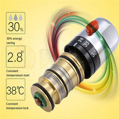 Brass Thermostatic Mixing Valve Temperature Contro Vicedeal