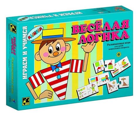 Игра Веселая логика (3+) Остаток 1 шт. Размер коробочки 280х195х40 мм ...