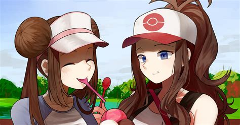 ポケモン メイとトウコ Chocojaxのイラスト Pixiv