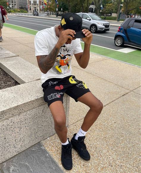 Men Streetwear Summer Street Fashion Men Streetwear Black Men Street