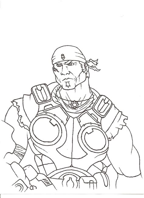 Marcus Fenix By Emperorjoker On Newgrounds