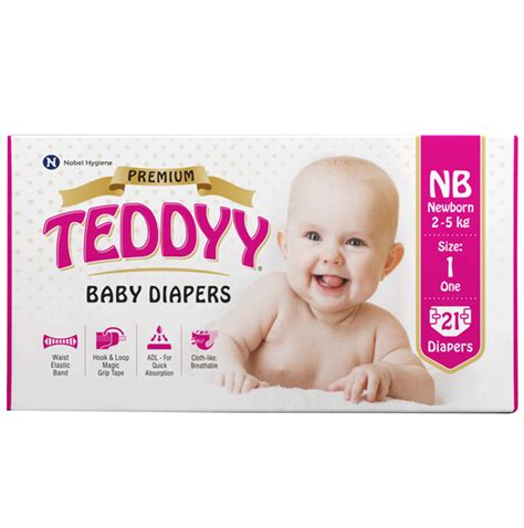 Teddyy Nb Diapers Best Diapers For Newborn In India 2 5 Kg