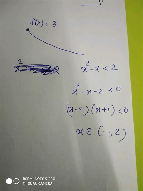 If F X Is A Continuous And Strictly Decreasing On R Such