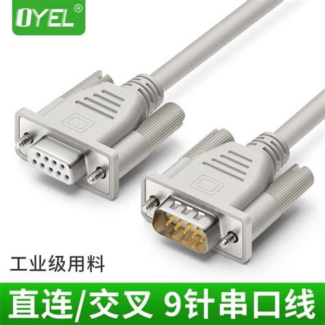 卐☒ 9 Pin Serial Line Com Db9 Male To Female Extension Rs232 Direct Connection Crossover 1 5