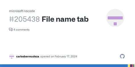File Name Tab Issue Microsoft Vscode GitHub