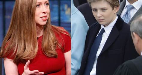 Chelsea Clinton Stands Up For Barron Trump On Twitter Globalnewsca
