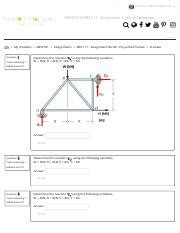 Understanding Pin Jointed Frames Analysis Of Reactions And Course Hero