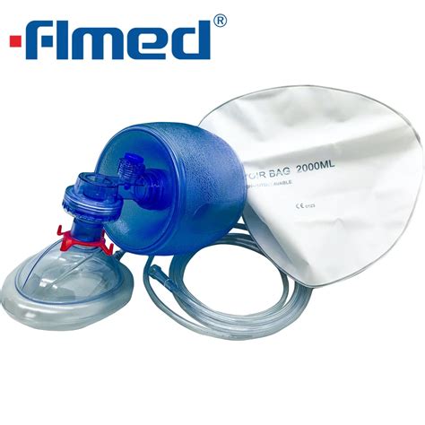 PVC Manual Resuscitator PVC Ambu Bag Factory PVC Manual Resuscitator For Adult Pediatric Infant