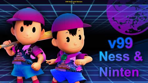 V99 Ness And Ninten Super Smash Bros Ultimate Mods
