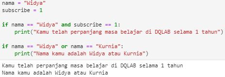 Menuliskan Code Python Untuk Kondisi Percabangan Dengan Else