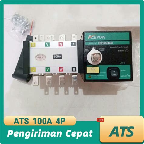 Jual Ats Automatic Transfer Switch Pln Genset A P Ats Cos Motorized Jakarta Barat Apex