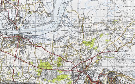Old Maps Of Lower Higham Kent Francis Frith