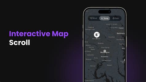 Interactive Map Scroll Figma