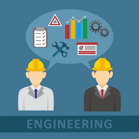 Premium Vector Engineering Activity Illustration Template