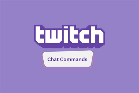 Twitch Chat Commands For Viewers TechCult