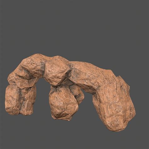 사막 바위 3d 모델 14 Obj Free3d