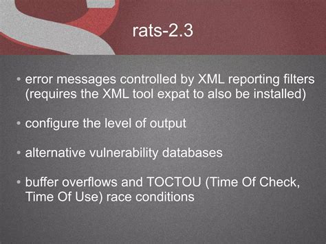 Software Security Static Analysis Tools Pdf