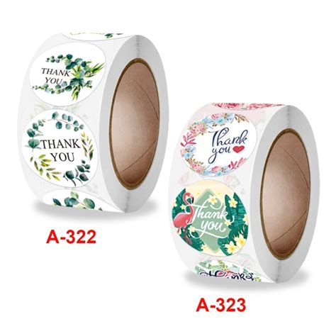 10 Pcs 꽃 인감 스티커 봉투 스티커 장식 크기 2 5cm 1 인치 A 323