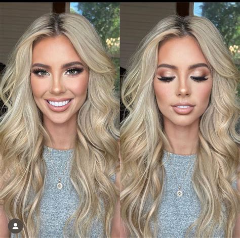 Hair Makeup Inspo Wedding Makeup Blonde Bridal Makeup For Blondes