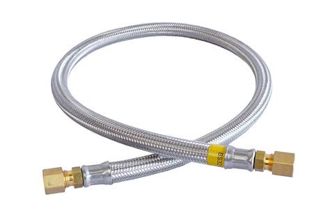 8mm Compression Steel Hose Intergas Uk
