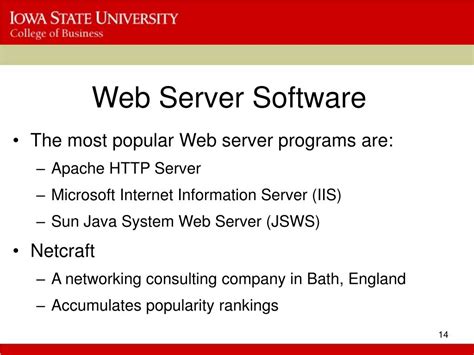 PPT Chapter 8 Web Server Hardware And Software PowerPoint Presentation ID 312226