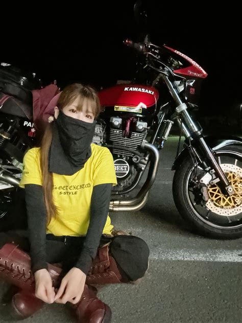 駆け出したくなる夜もあるよね😊 今夜は暑くもなく 寒くもなく 本当にちょうど良い🥰🏍 でも、そんな時期が とても短いということも 知っている☺️💦