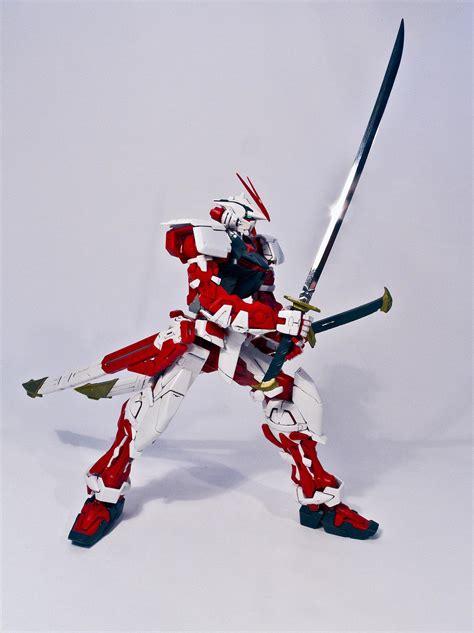 MG 1 100 MBF P02 Astray Red Frame By Aryss Skahara On DeviantArt
