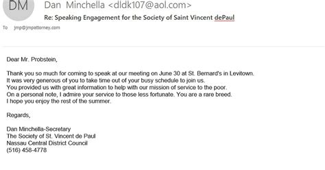 A Lawyers Blog Jon Michael Probstein Esq A Thank You