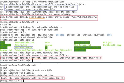 Hadoop Permission Denied Error On Hdfs Hile Using Put Command Stack Overflow