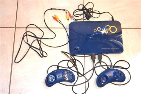 Console Videogame Tec Toy Master System Evolution Tectoy Blue