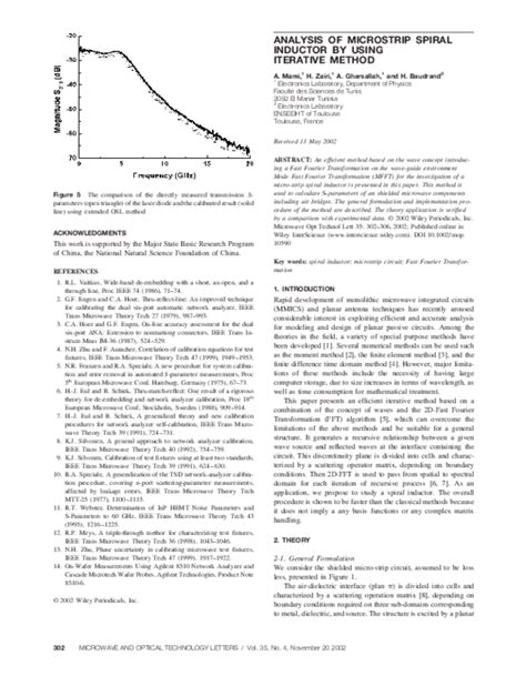 Pdf Analysis Of Microstrip Spiral Inductor By Using Iterative Method