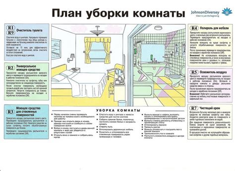 Уборка Уборка комнаты График уборки дома