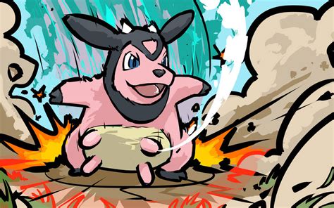 Miltank Body Slam By Ishmam On Deviantart