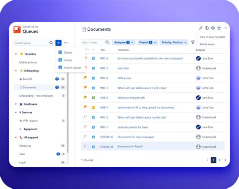 queues for jira service management deviniti