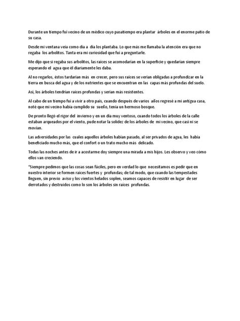 Durante Un Tiempo Fuí Vecino De Un Médico Cuyo Pasatiempo Era Plantar