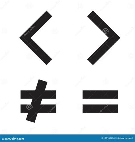Greater Than Less Than Symbols