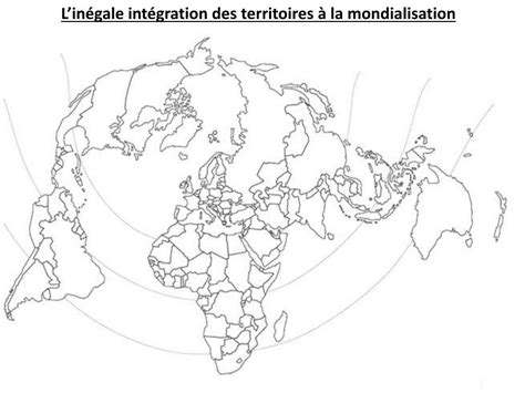 Ppt Linégale Intégration Des Territoires à La Mondialisation