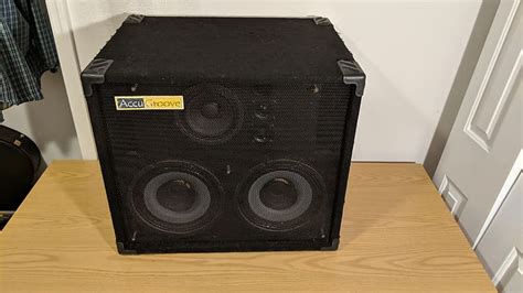 Accugroove Tri 210l Bass Cabinet High End 4 Ohms 600w Reverb