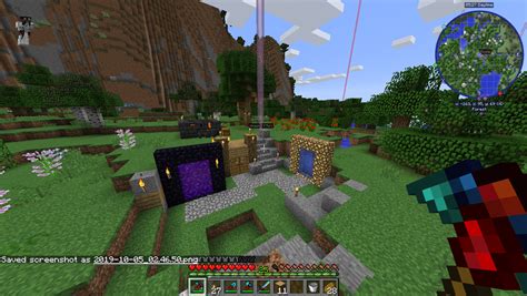 Used To Be A Lava Pool Now My Home Modded Btw R Minecraft