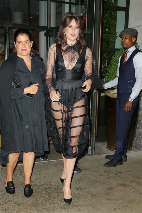 Shailene Woodley In A Black See Through Dress Leaves The Whitby Hotel