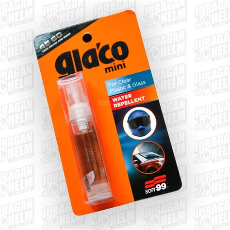 Glaco Mini Water Repellent For Helmet Visor Shopee Singapore