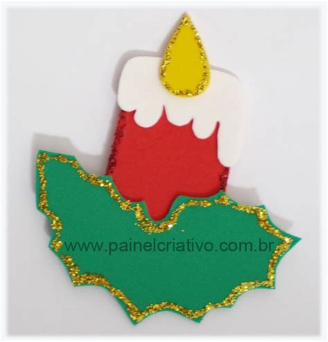Artesanatos Em E V A Molde Enfeites De Eva Para Natal