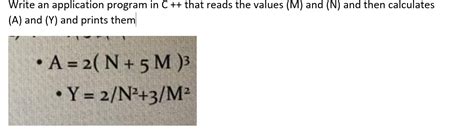 Solved Write An Application Program In C That Reads The